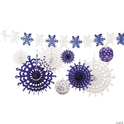Snowflake Décor Kit - 20 Pc. - Discontinued