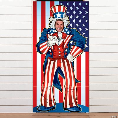 Vinyl Uncle Sam Photo Door Banner - Discontinued