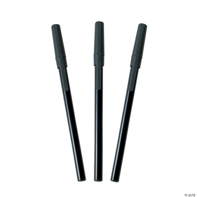 Black Stick Pens - Discontinued