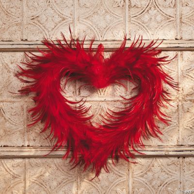 Feather Heart Wreath - Discontinued