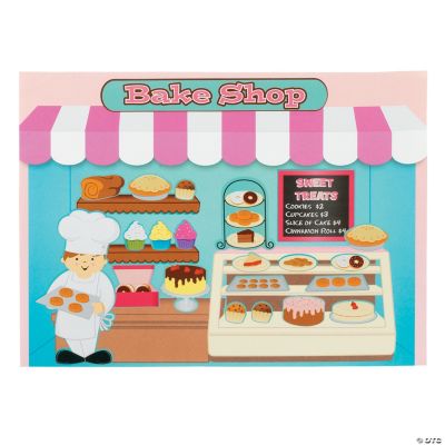 Sweet “Bake Shop” Sticker Scenes - Discontinued