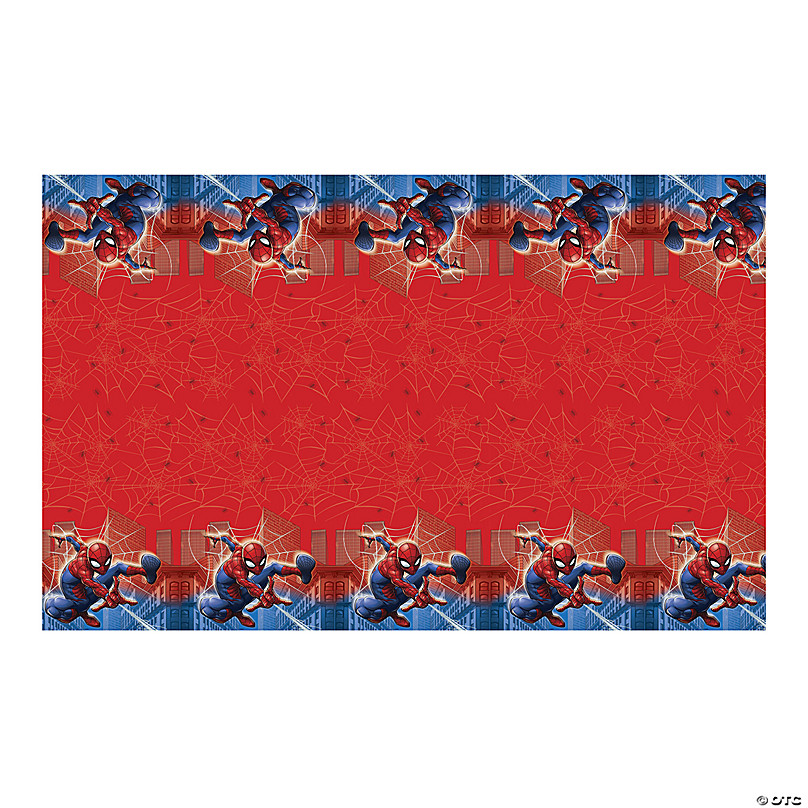 54" x 84" Marvel’s Spider-Man™ Rectangle Disposable Plastic Tablecloth ...