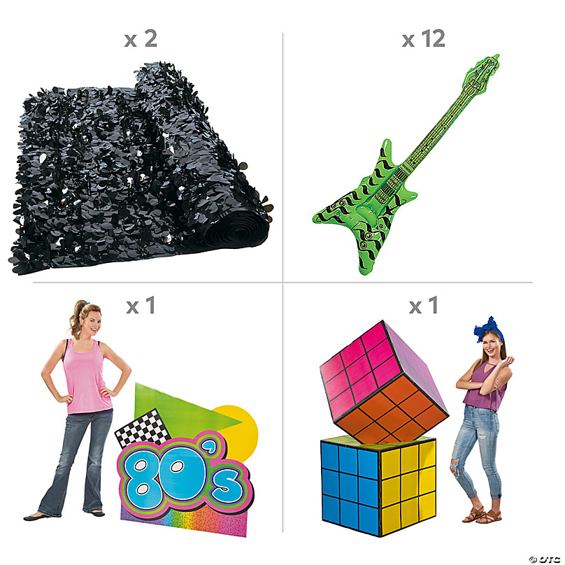 80s Parade Float Decorating Kit - 25 Pc. | Oriental Trading