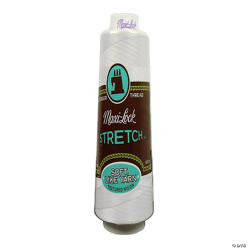 A&E Maxi Lock Stretch Thread 2000yd White