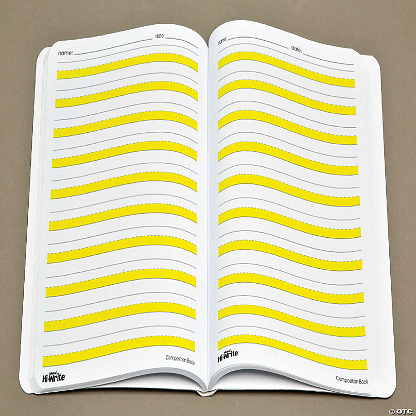 Abilitations Hi-Write Composition Notebook, 80 Sheets | Oriental Trading