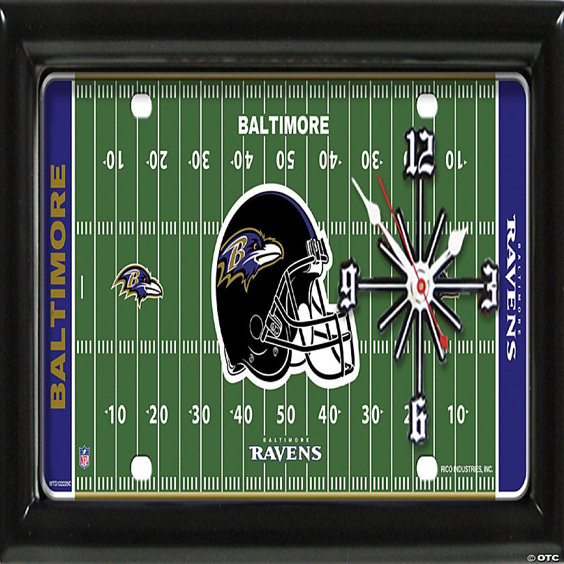 B RAVENS FIELD CLOCK | Oriental Trading