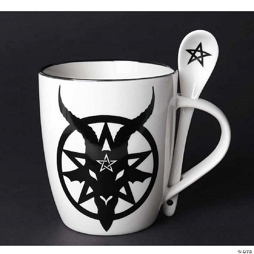 Baphomet Mug And Spoon Set