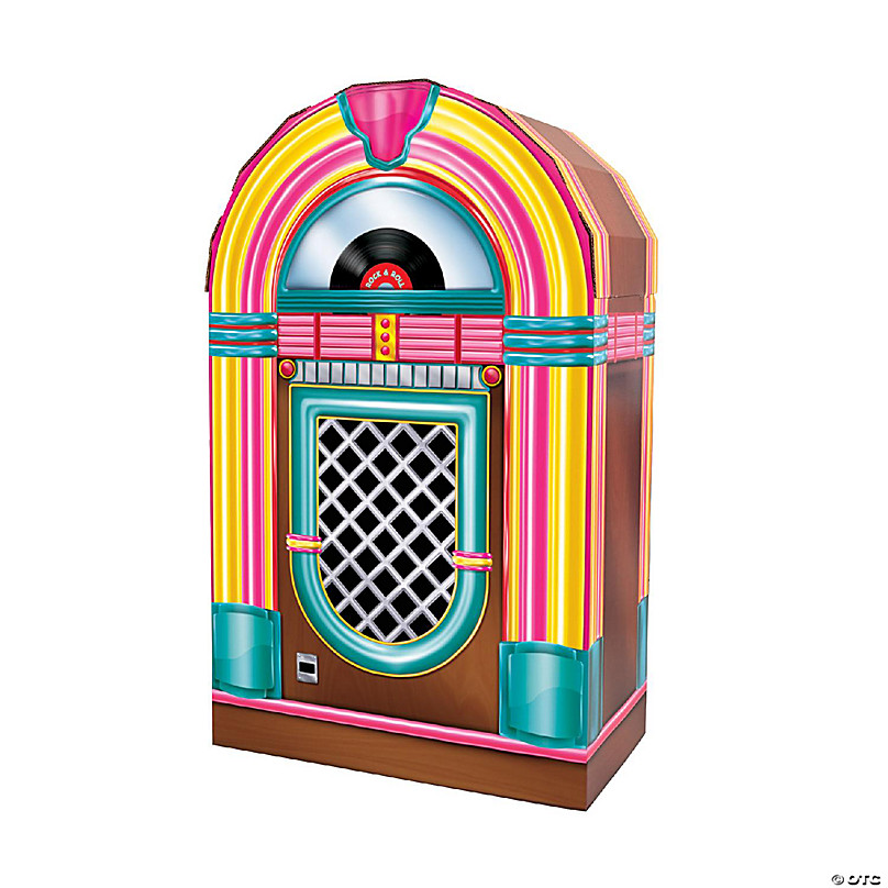 Beistle - 3-D Jukebox Prop - 4 Pack