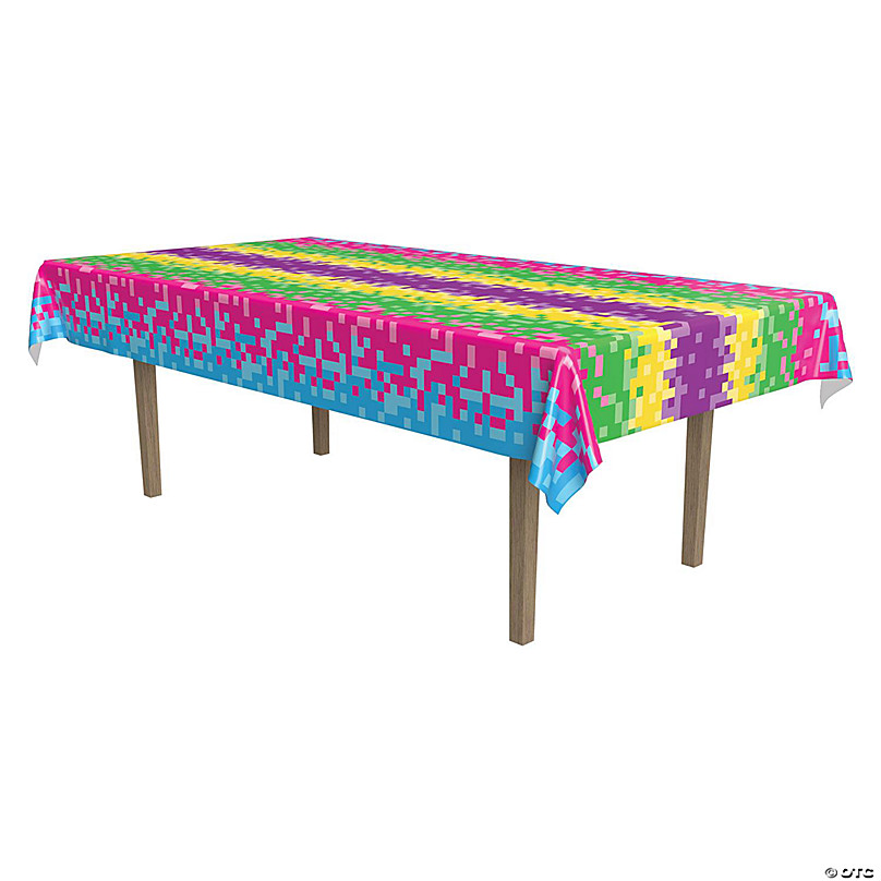 Beistle - 8-Bit Tablecover - 12 Pack | Oriental Trading