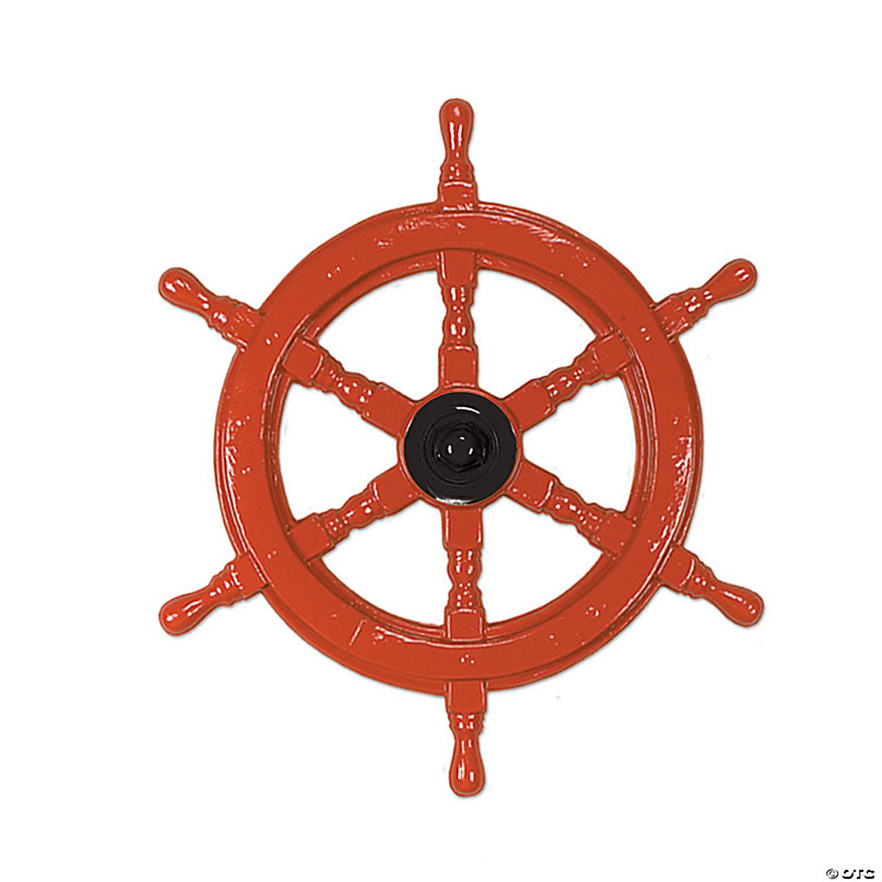 Beistle - Plastic Ship's Helm - 24 Pack | Oriental Trading