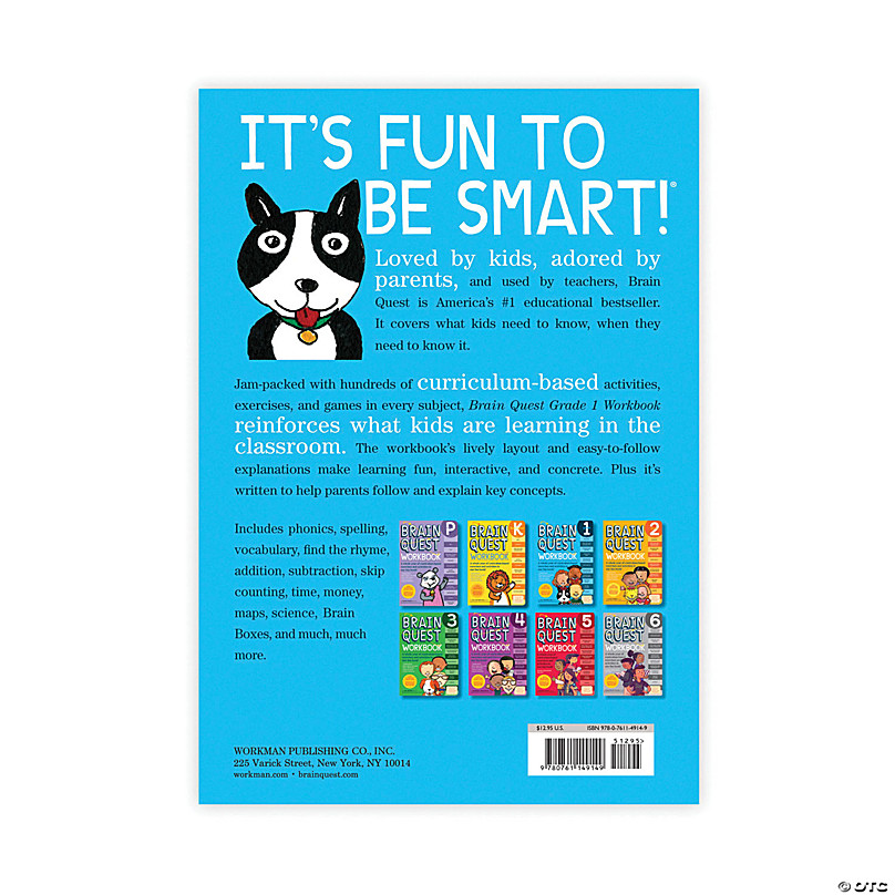 Brain Quest Workbook: Grade 1 | MindWare