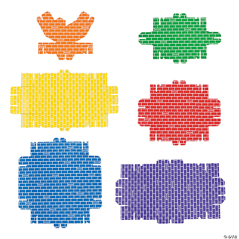 Building Bricks Blocks Set - 42 Pc. | Oriental Trading