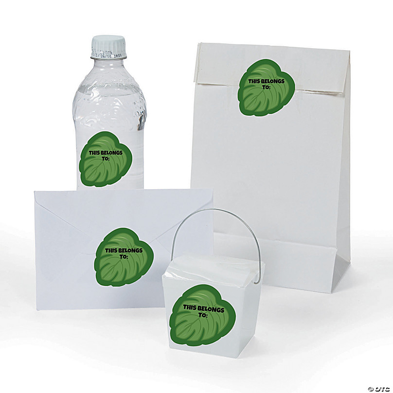 Bulk 144 Pc. Personalized Leaf Labels - Discontinued