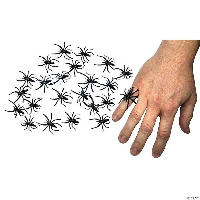 Bulk 144 Pc. Spider Rings