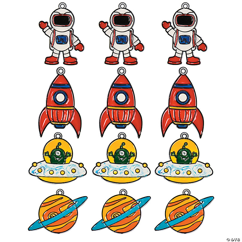 Bulk 96 Pc. Outer Space Suncatchers | Oriental Trading