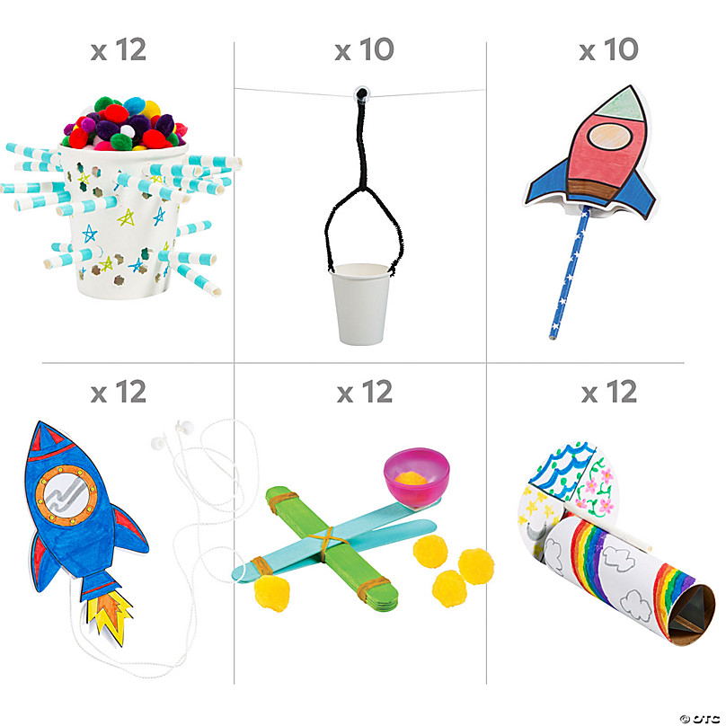 Bulk STEM Ultimate Activity Learning Challenge Craft Kit Assortment ...