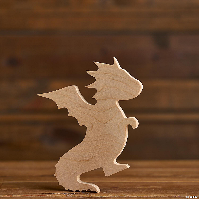Chunky Shape - Dragon 4pc | Oriental Trading