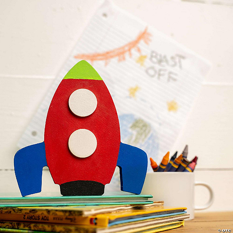 Chunky Shape - Rocket 4pc | Oriental Trading