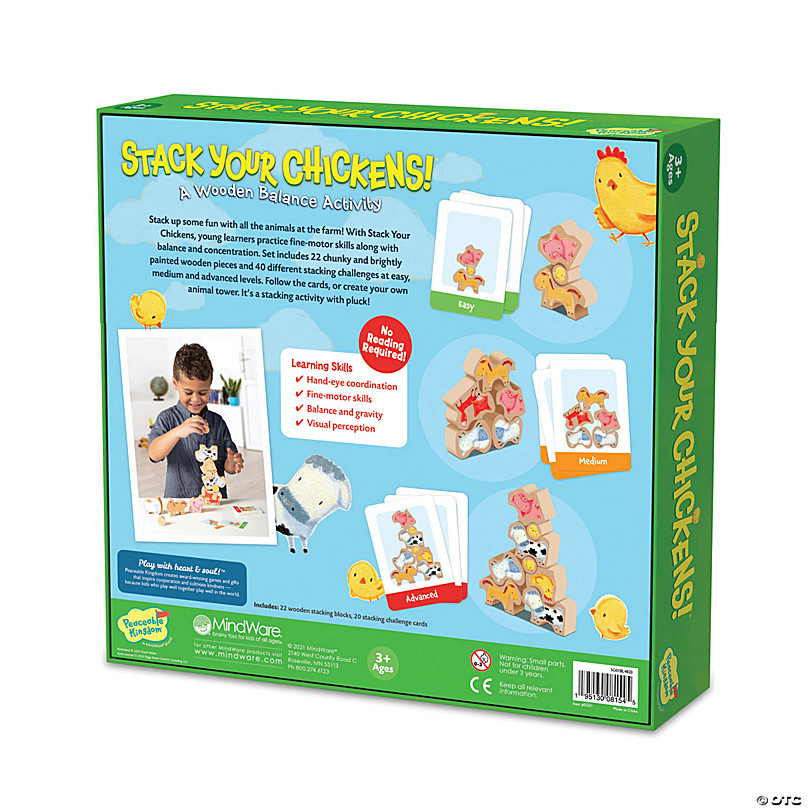 Count Your Chickens Stacker | MindWare