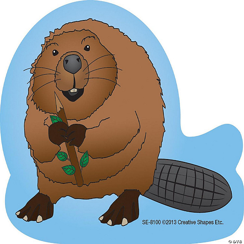Creative Shapes Etc. - Mini Notepad - Beaver | Oriental Trading