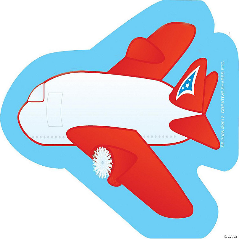 Creative Shapes Etc. - Mini Notepad - Plane | Oriental Trading