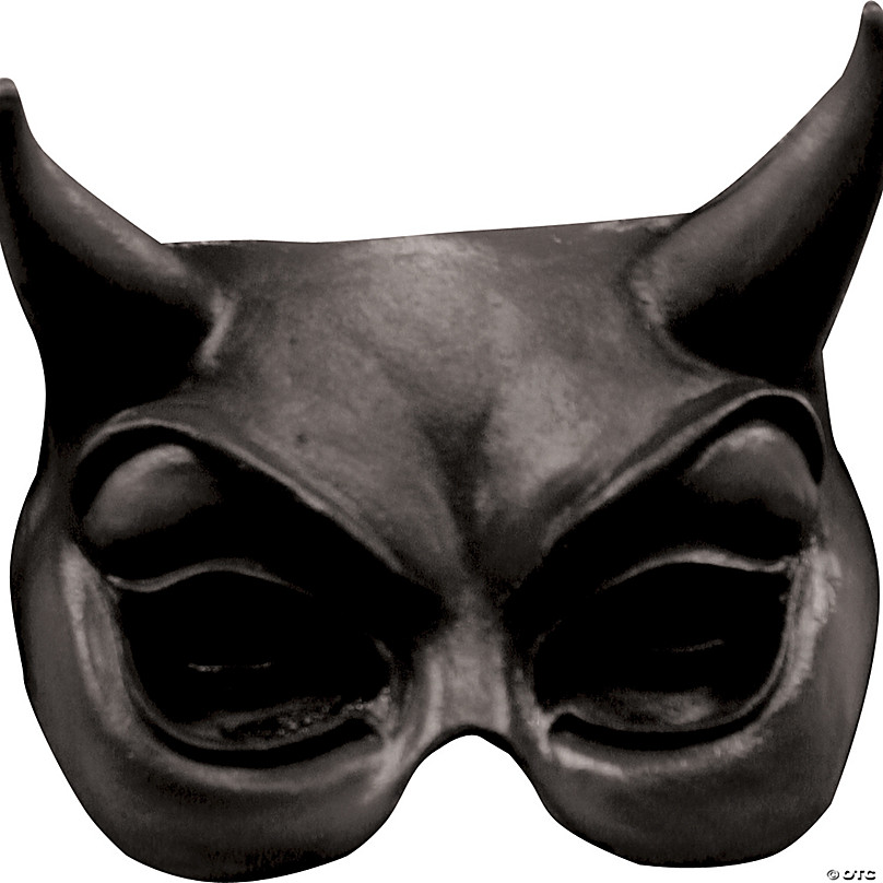Devil Latex Half Mask | Oriental Trading