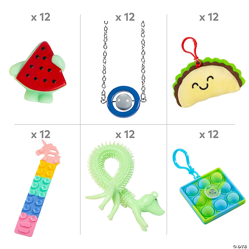 Fidget Assortment - 72 Pc.