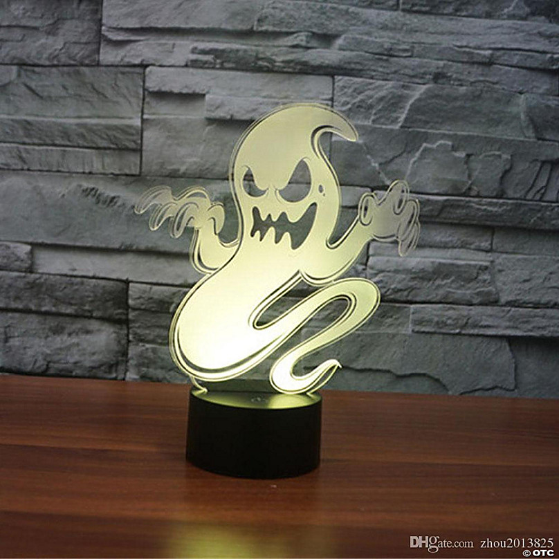 Flash 3D Light Halloween - Ghost