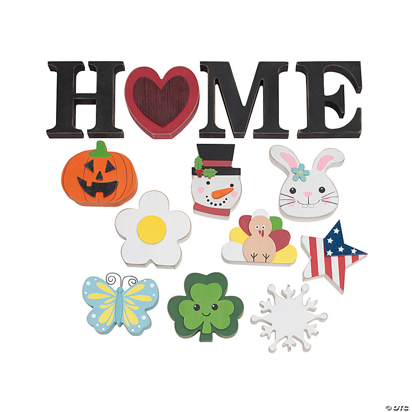 Home Interchangeable Icon Blocks
