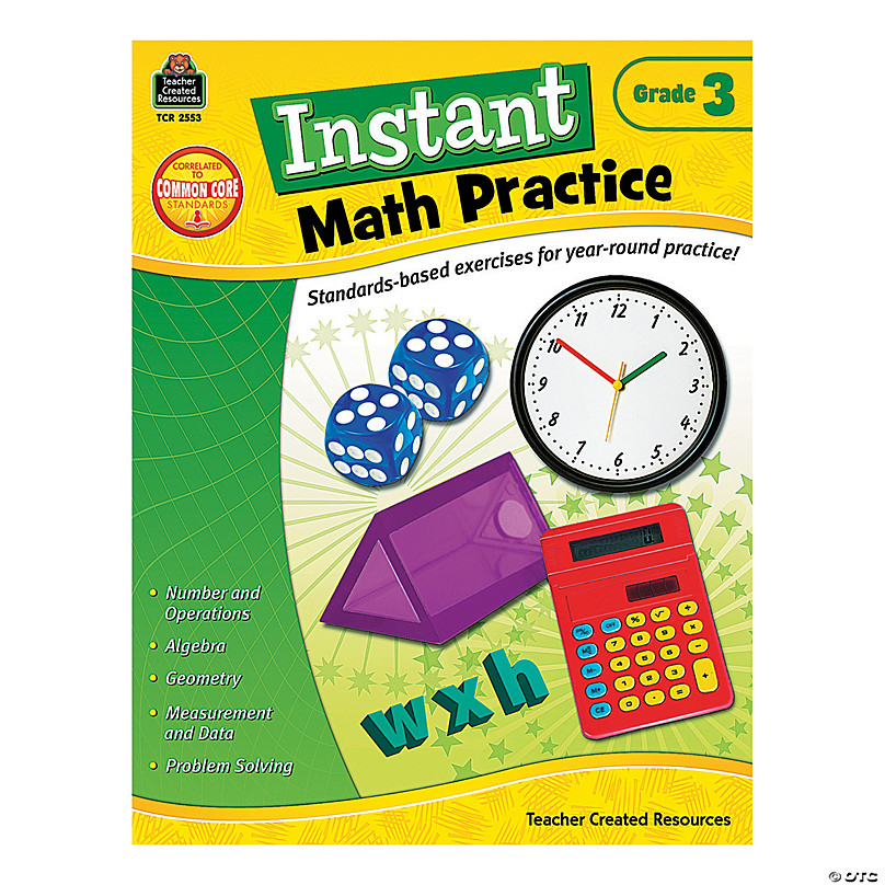 Instant Math Practice Grade 3 - Discontinued