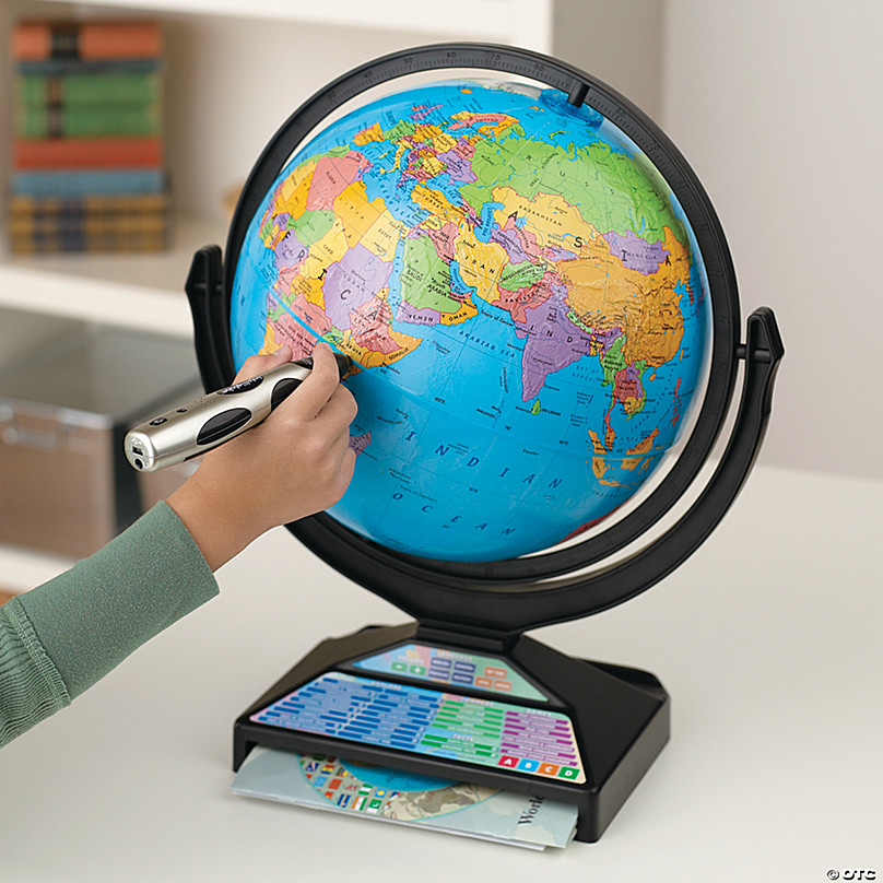 Intelliglobe Deluxe Interactive World Globe Replogle Globes