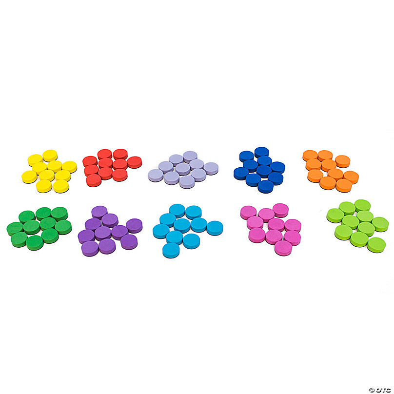 Junior Learning Rainbow Ten Frames | Oriental Trading