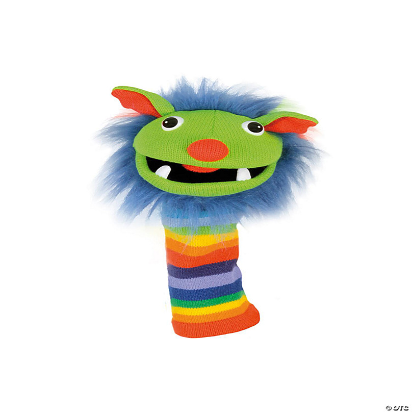 Knitted Puppet Rainbow