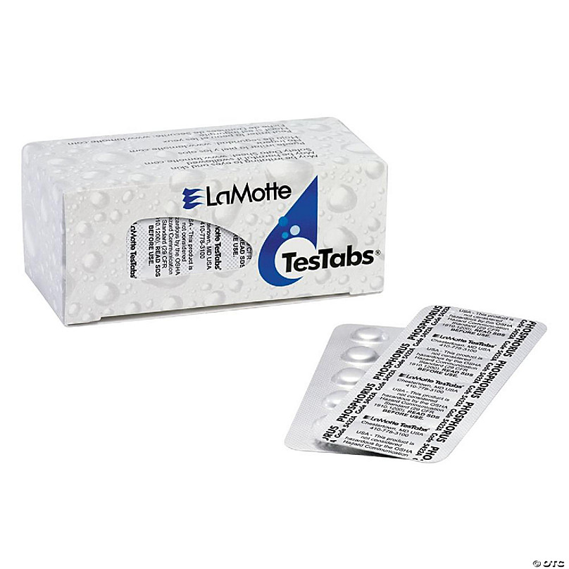 LaMotte TesTab Refill, Phosphate, 50 Tests