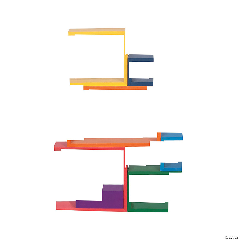 Learning Advantage™ Rainbow Architect Rectangles | Oriental Trading