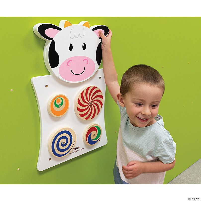 Learning Advantage Single Activity Wall Panel, Cow | MindWare