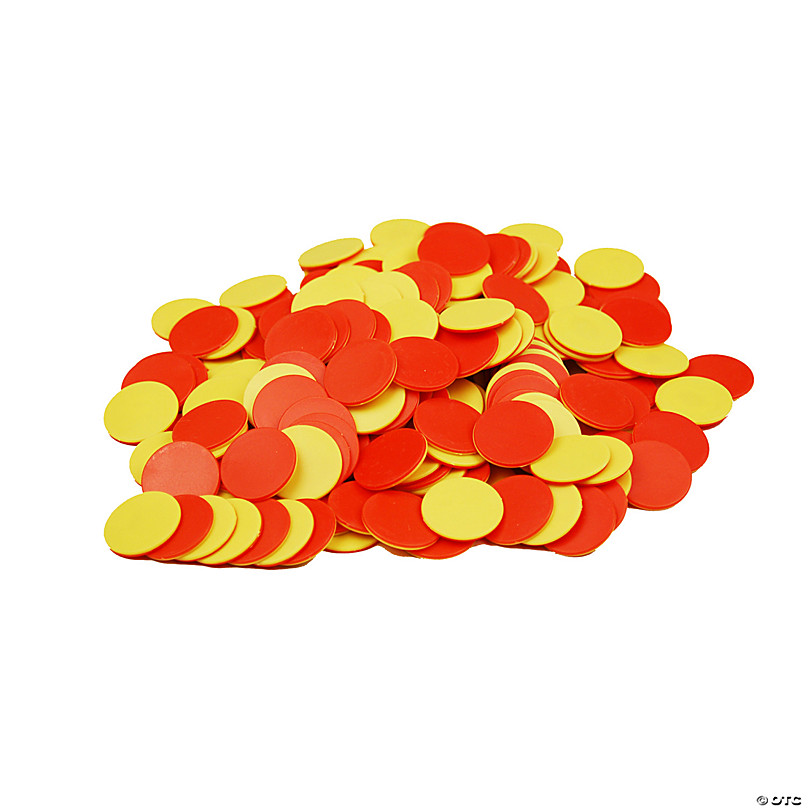 Learning Advantage Two-Color Counters - Plastic - 200 Per Set - 2 Sets ...