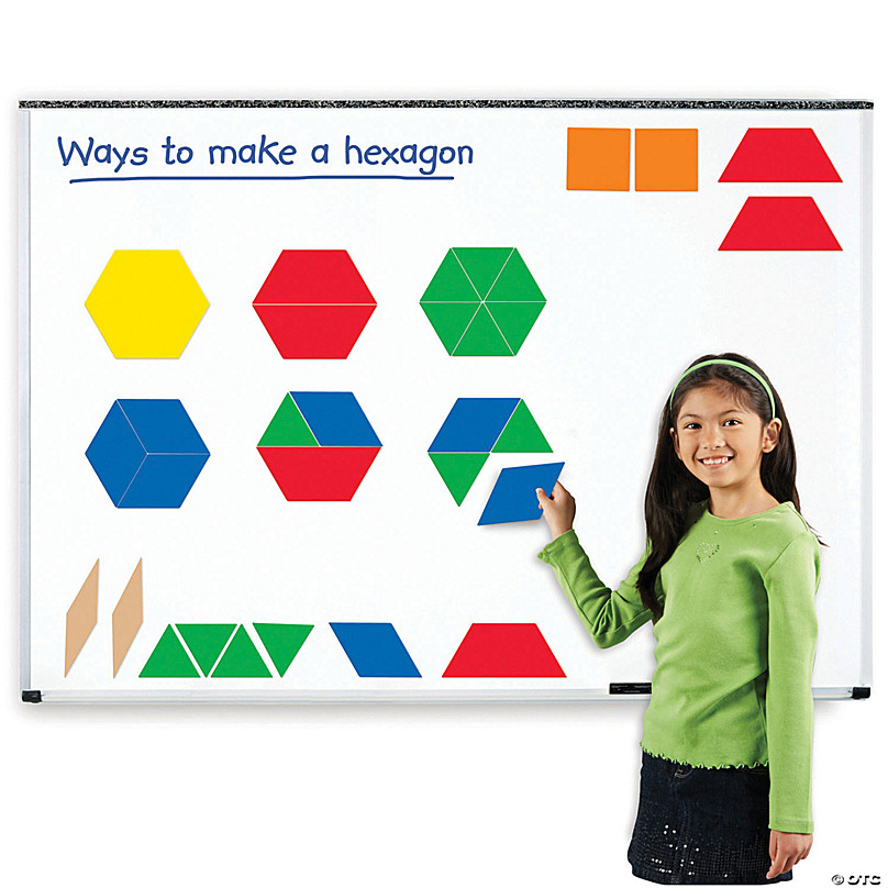 Learning Resources Giant Magnetic Pattern Blocks | Oriental Trading