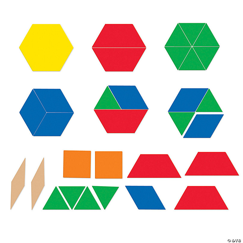 Learning Resources Giant Magnetic Pattern Blocks | Oriental Trading