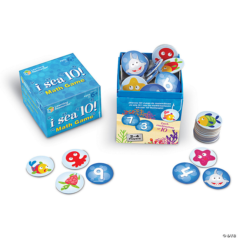 Learning Resources I Sea 10! Math Game | Oriental Trading