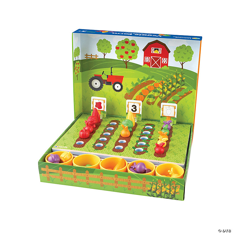 Learning Resources Learning Resources Veggie Farm Sorting Set ...