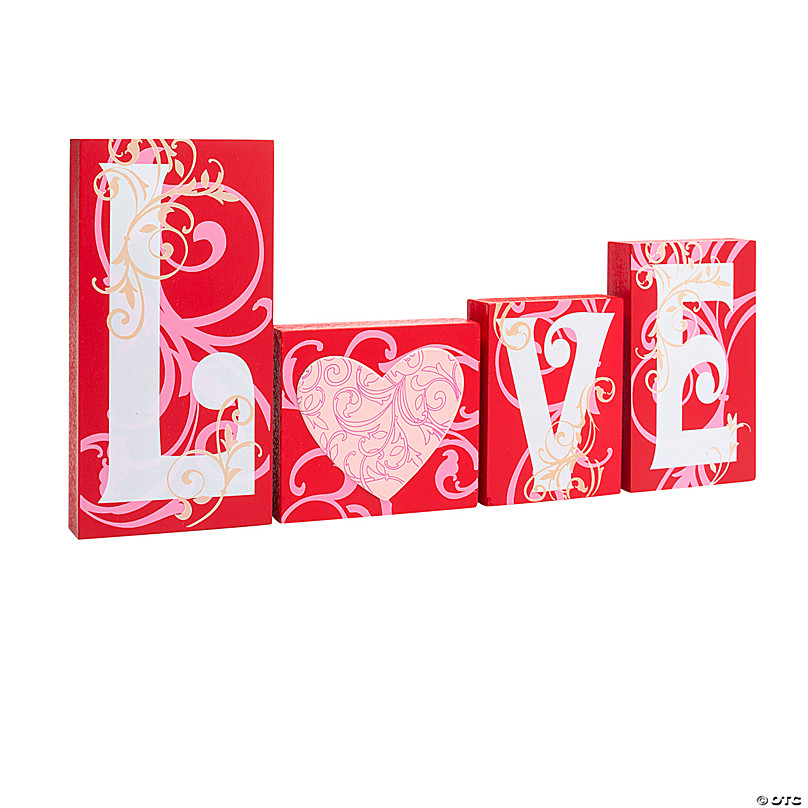 “Love” Blocks | Oriental Trading