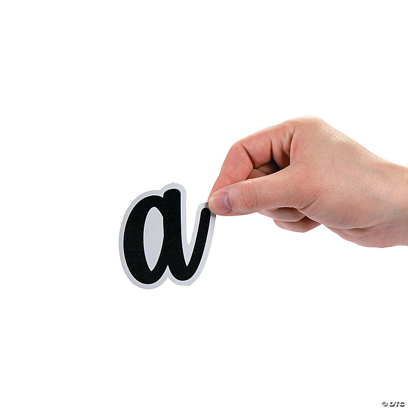 Lowercase Script Bulletin Board Letters - 70 Pc. | Oriental Trading