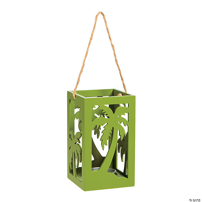 Luau Palm Tree Lanterns - 2 Pc. - Discontinued
