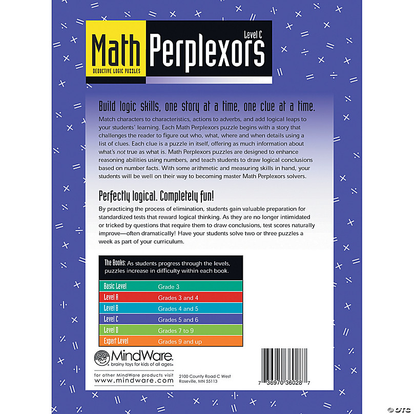 Math Perplexors: Level C | MindWare