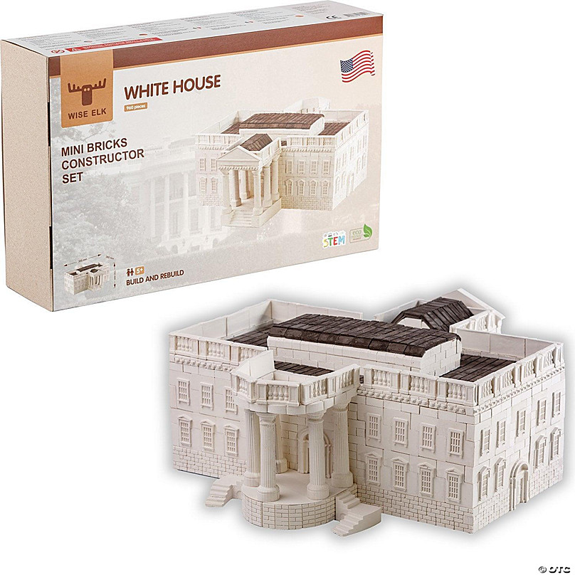 Mini Bricks Construction Set - White House | Oriental Trading