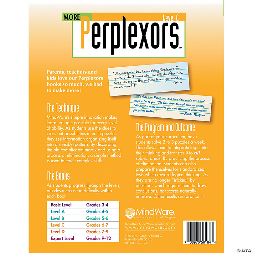 More Perplexors: Level C - Discontinued