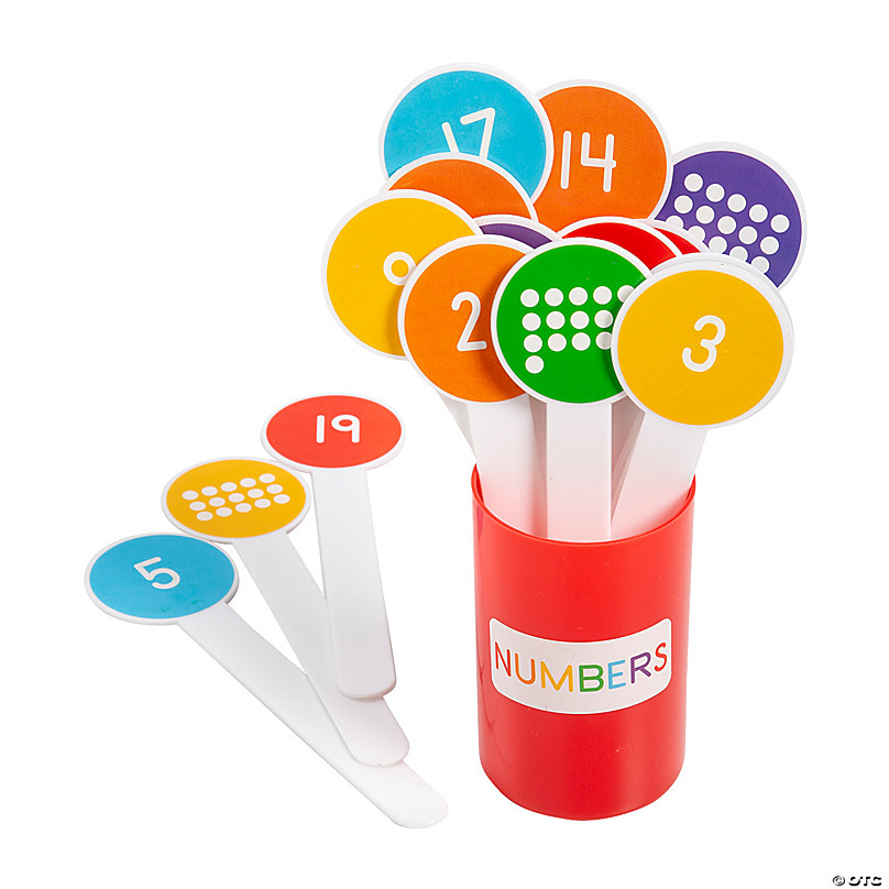 Number Wands - 21 Pc. | Oriental Trading