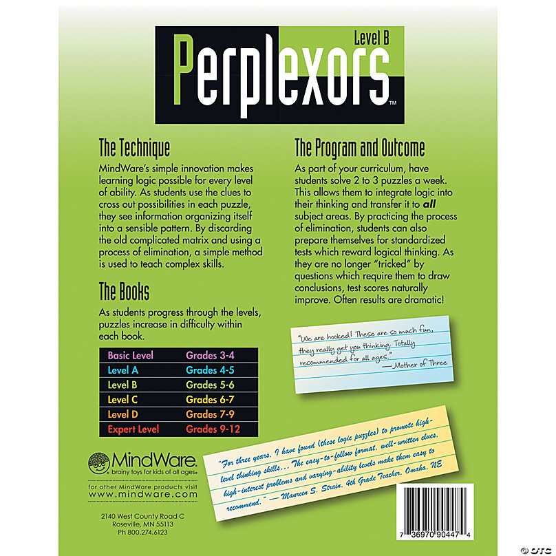 Perplexors: Level B | MindWare