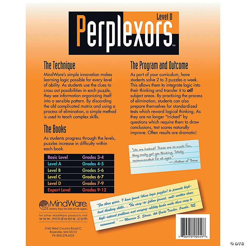Perplexors: Level D | MindWare